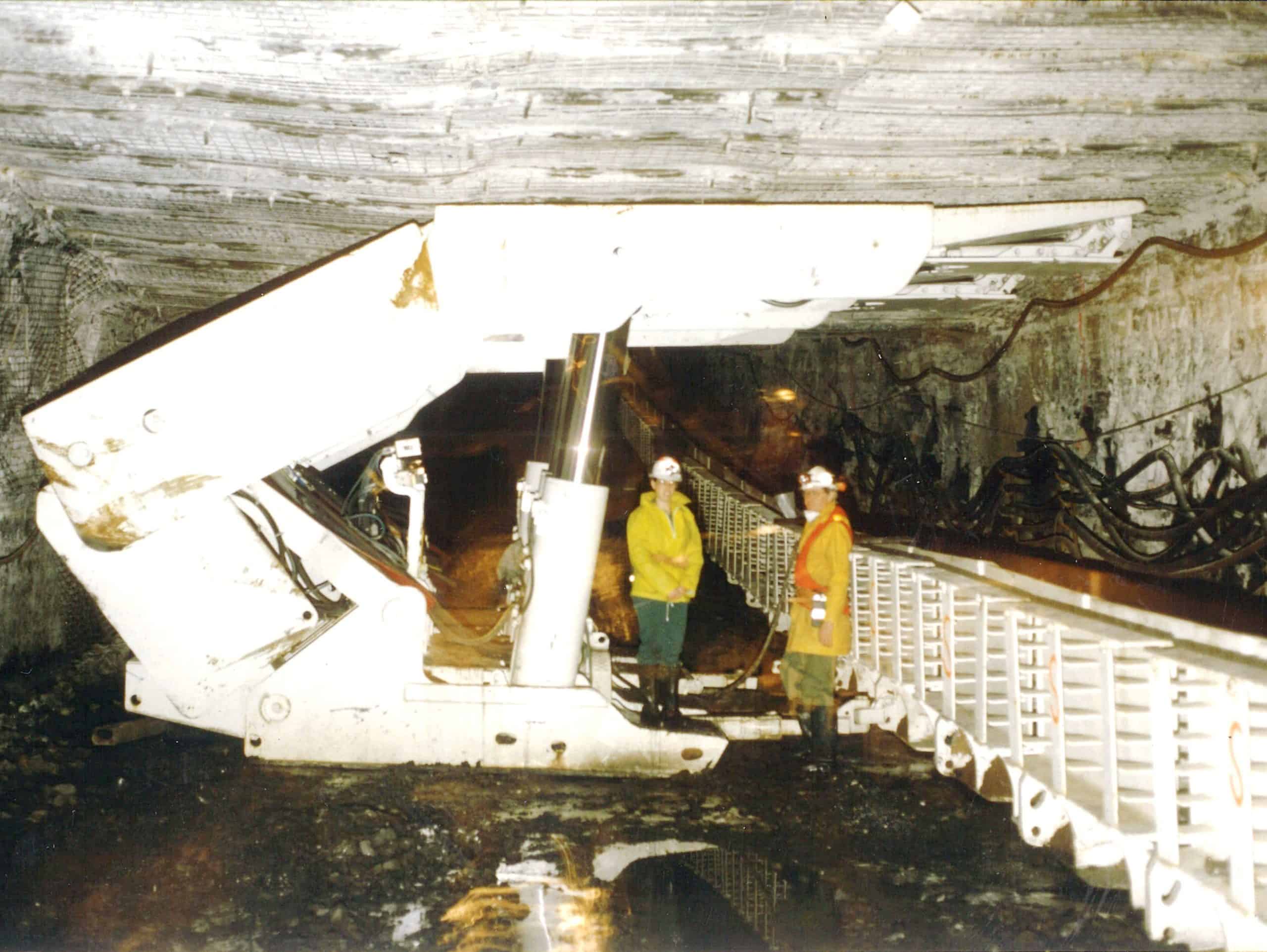 Underground mine geology
